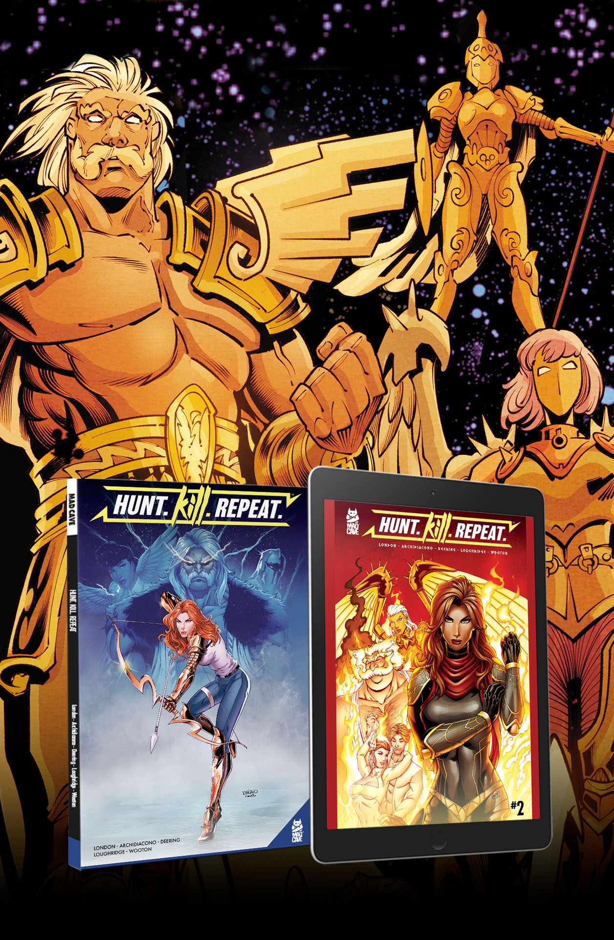 Hunt. Kill. Repeat. - Mad Cave Studios