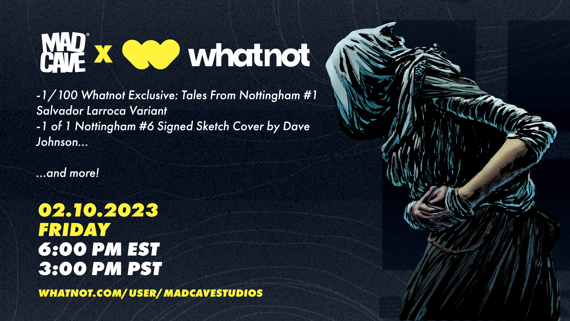 Mad Cave Joins Indie Comics Week on Whatnot! - Mad Cave Studios