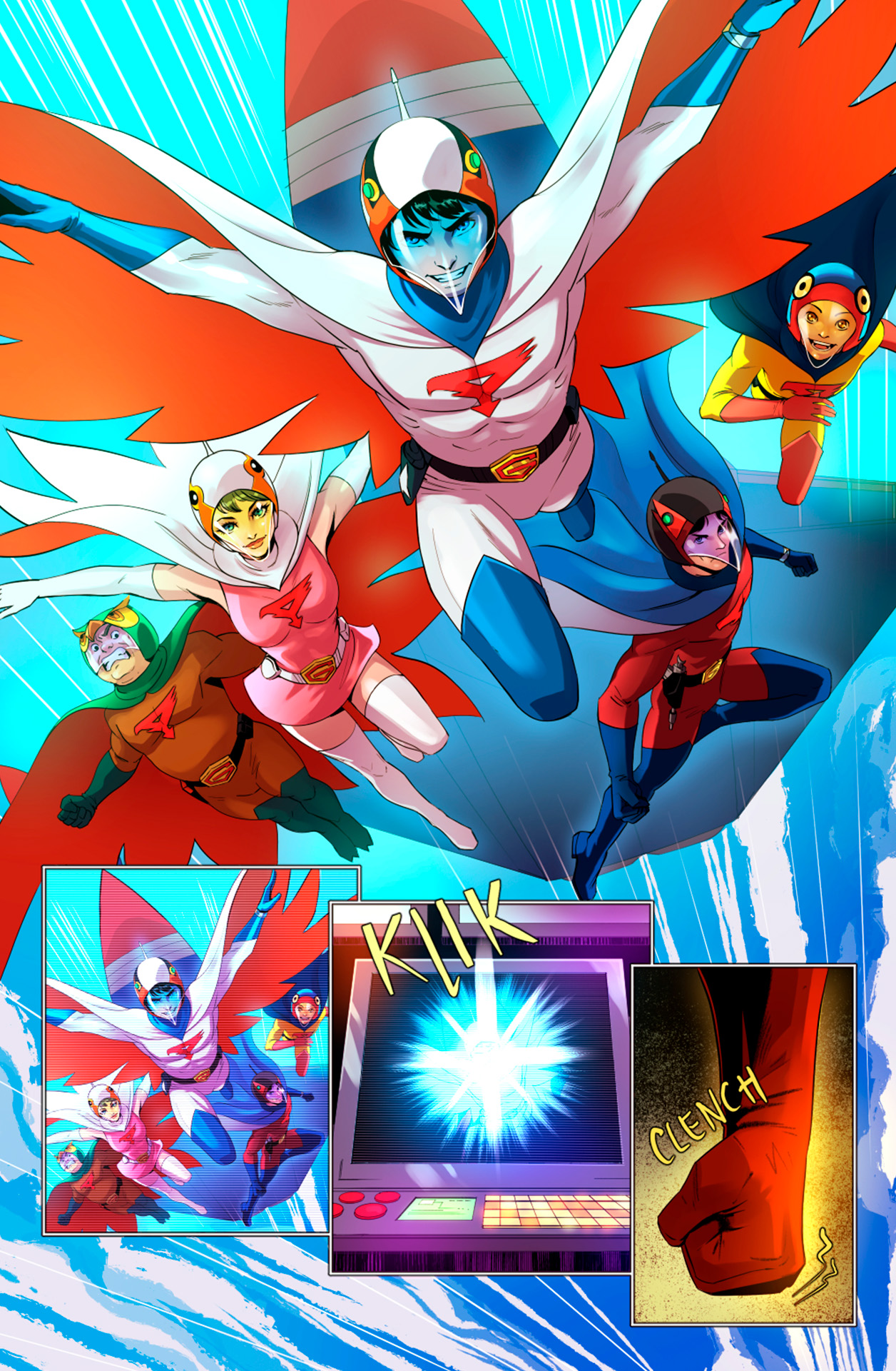 Gatchaman: Galactor - Mad Cave Studios