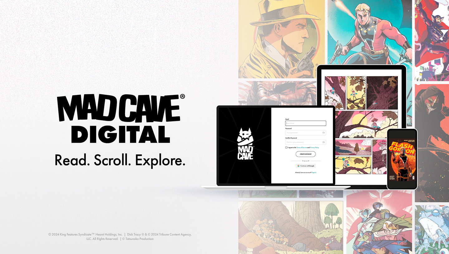 Mad Cave Studios Launches MAD CAVE DIGITAL - Mad Cave Studios