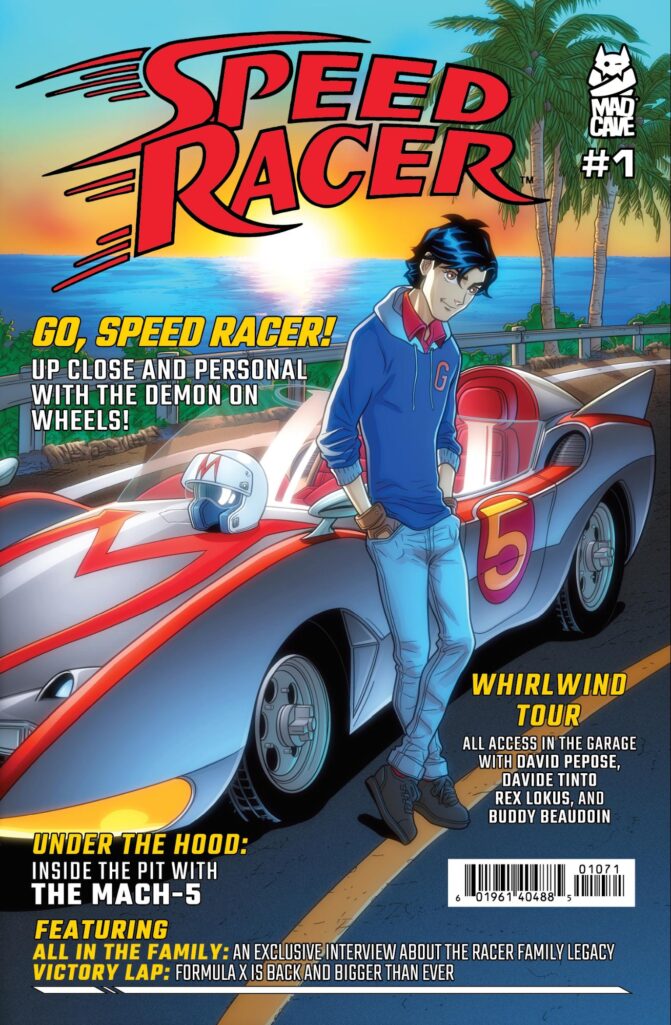 Start Your Engines! Speed Racer #1 Is Now Available! - Mad Cave Studios
