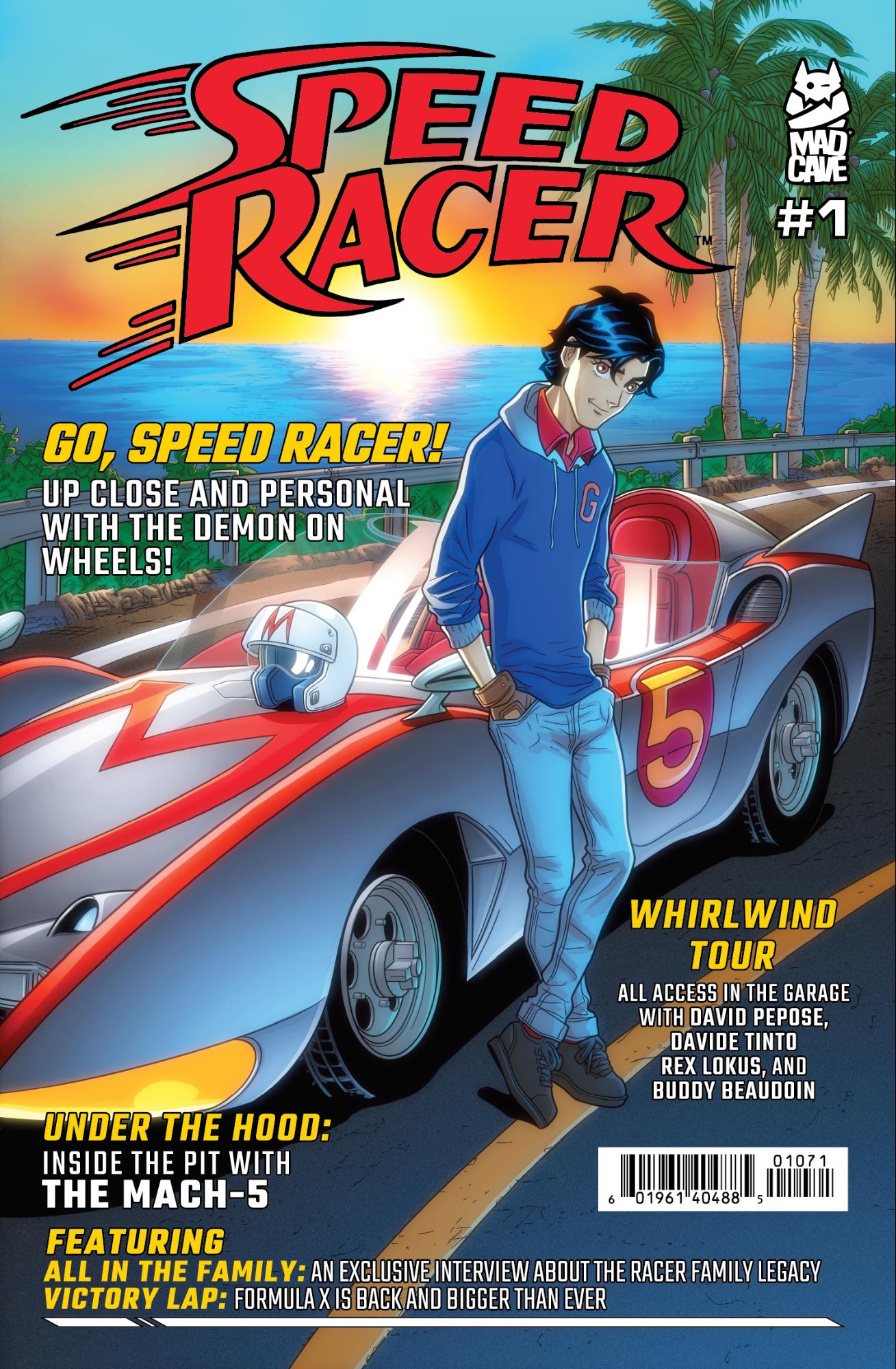 Mad Cave Studios’ Speed Racer Takes Off May 2025! - Mad Cave Studios