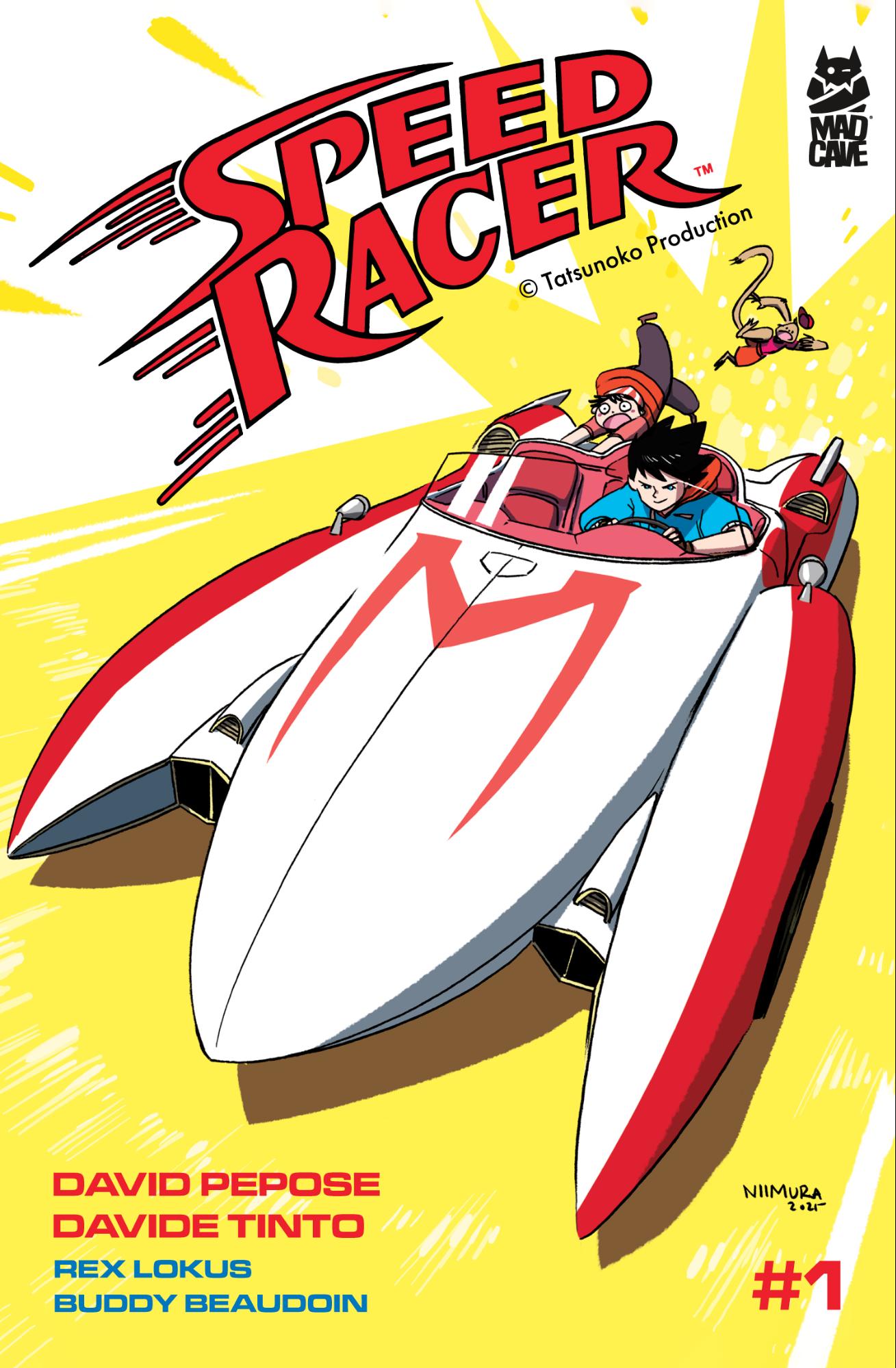Mad Cave Studios’ Speed Racer Takes Off May 2025! - Mad Cave Studios