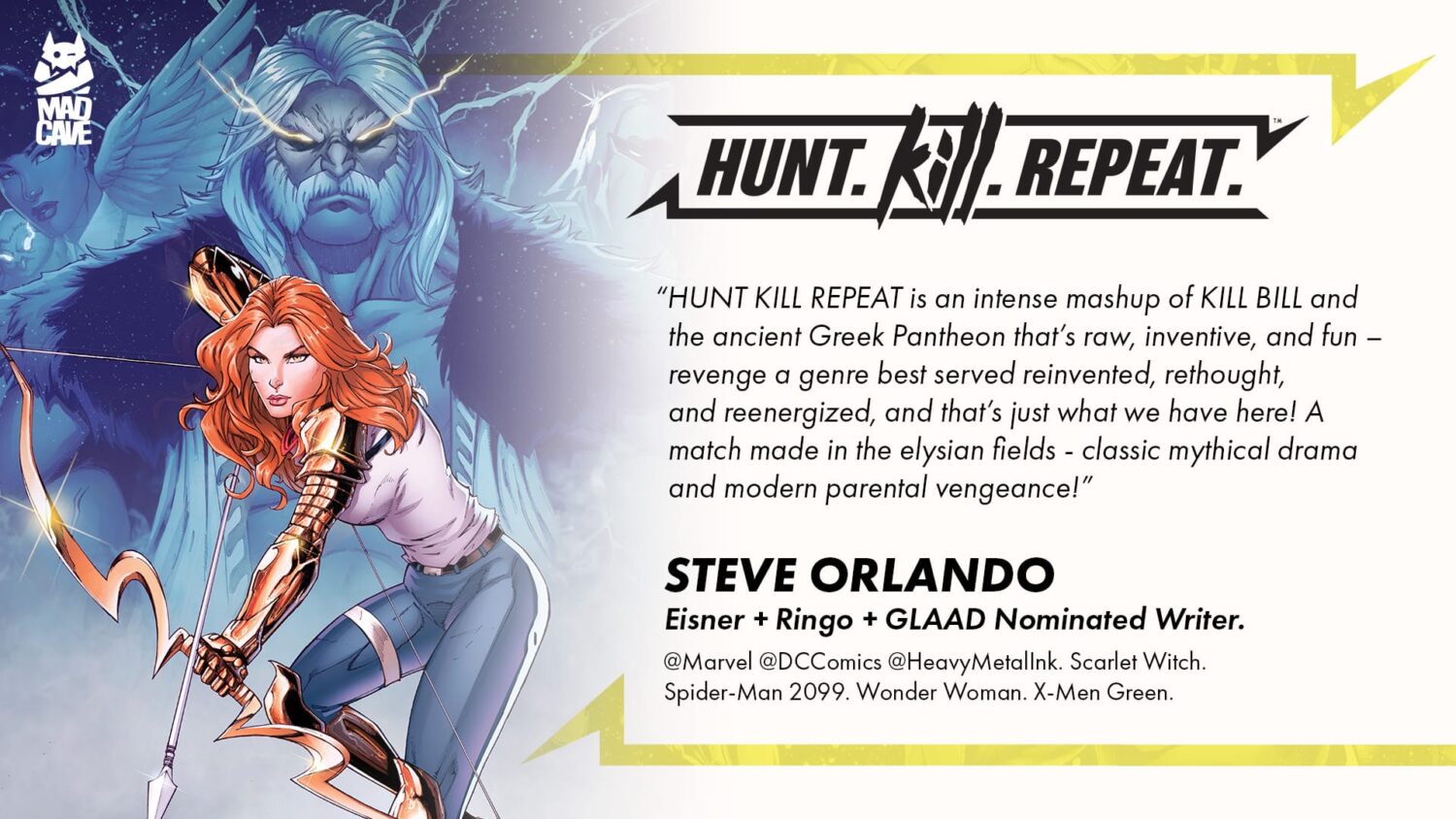 Hunt. Kill. Repeat. - Mad Cave Studios