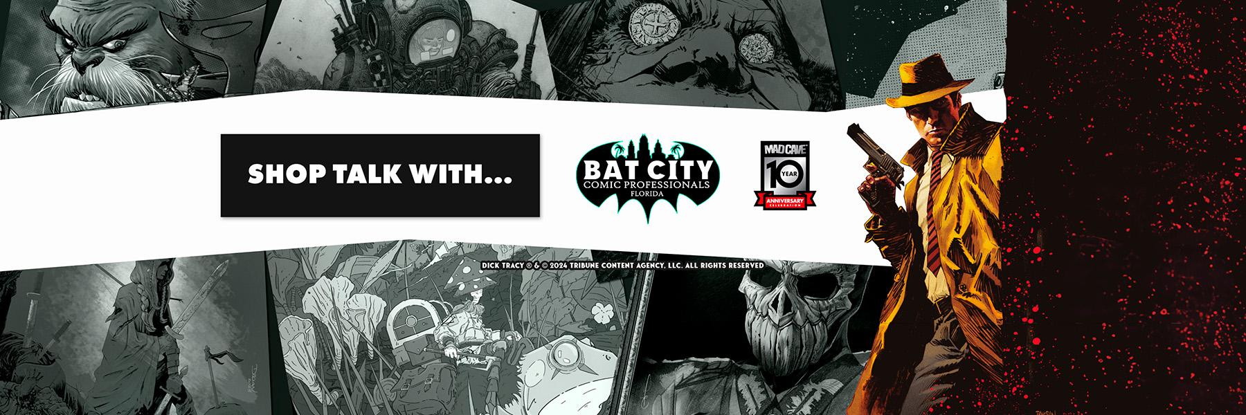 Mad Cave Shop Talk: Bat City Comic Professionals - Mad Cave Studios