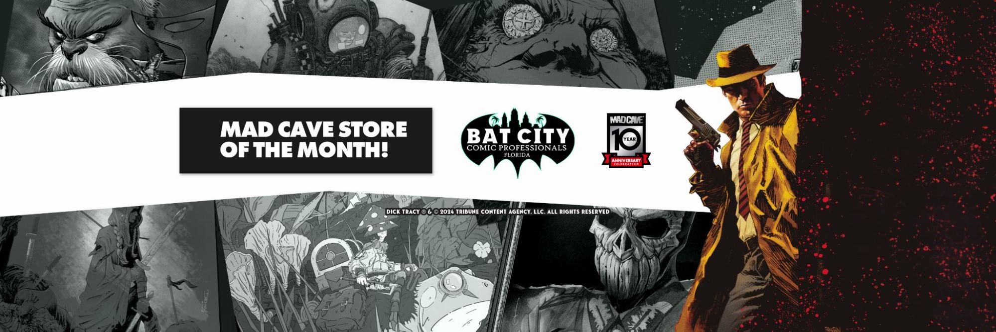 Mad Cave’s Store of the Month | Celebrating With Bat City Comic ...