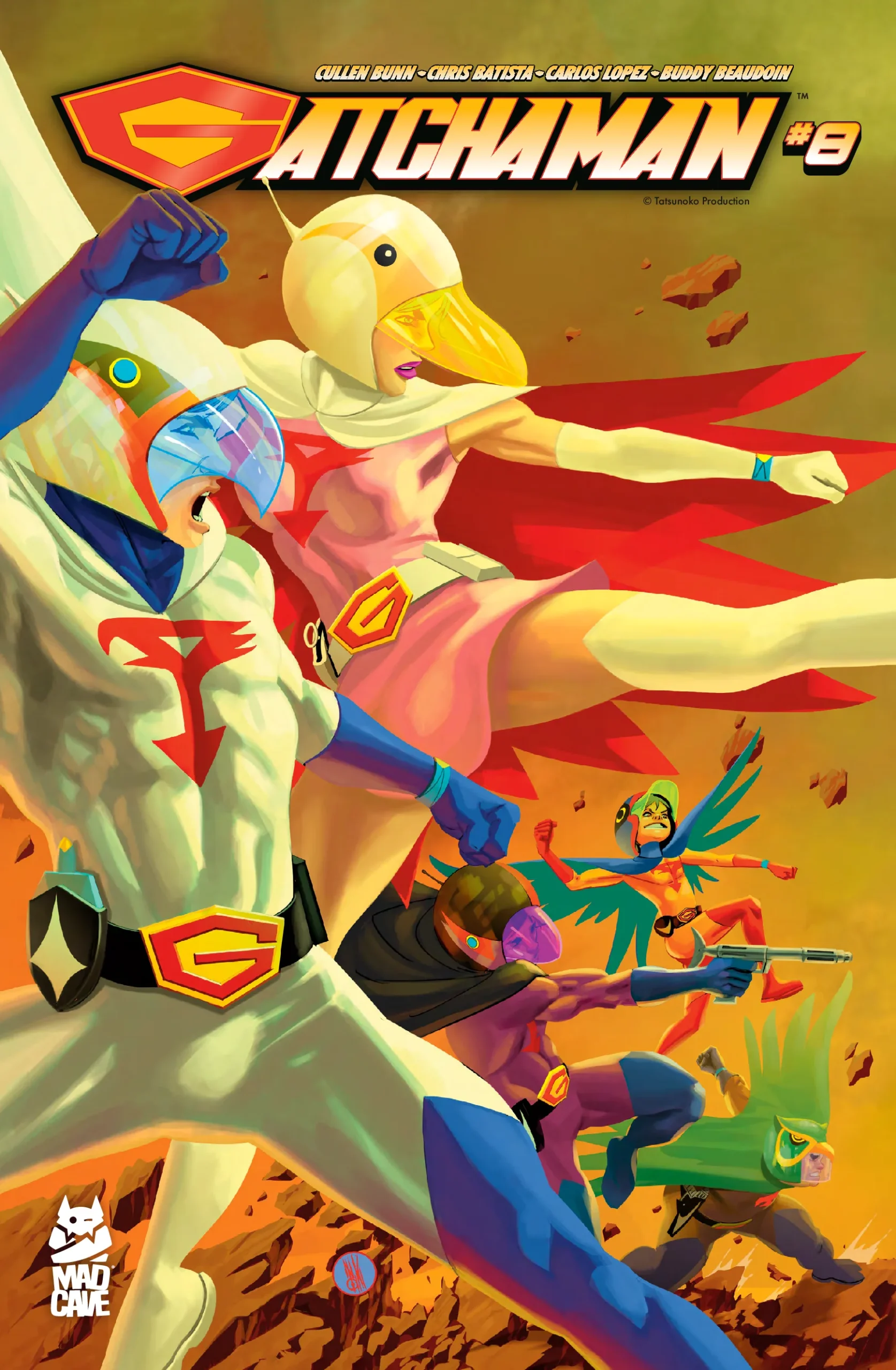 Gatchaman - Mad Cave Studios