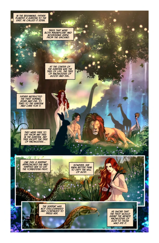 Knights of the Golden Sun - Father's Armor - Issue 12 - Mad Cave Studios