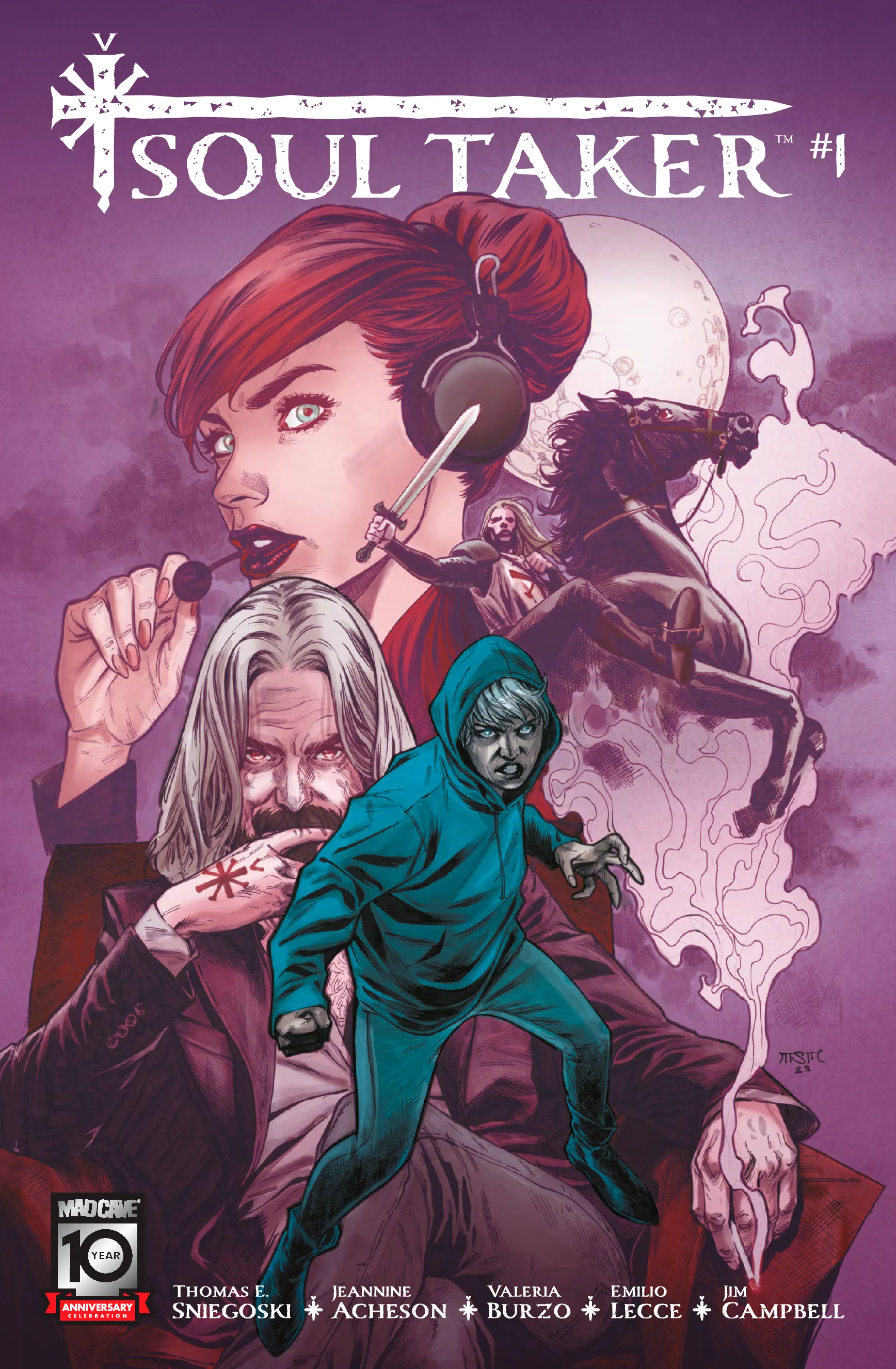 Soul Taker - Issue 1 - Mad Cave Studios