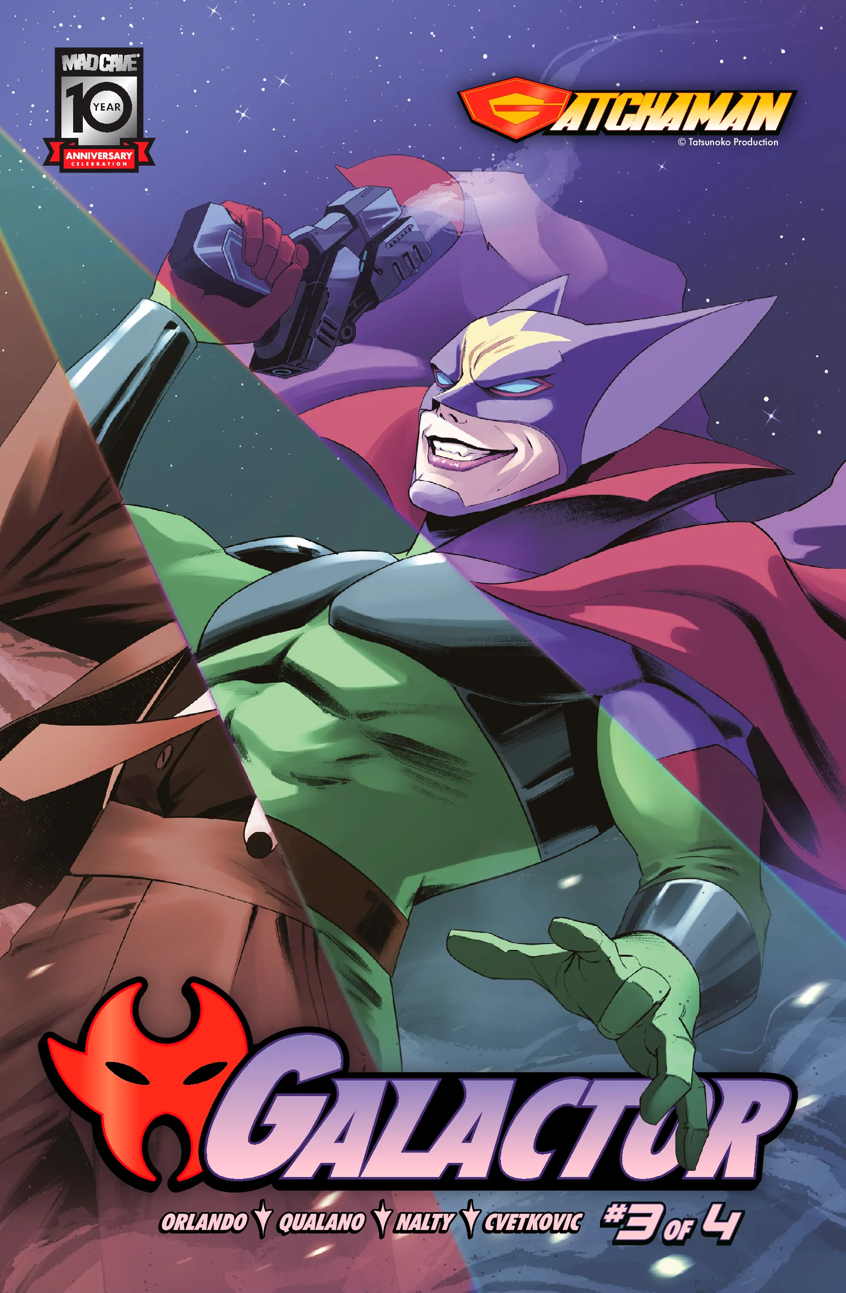 Gatchaman: Galactor - Issue 3 - Mad Cave Studios