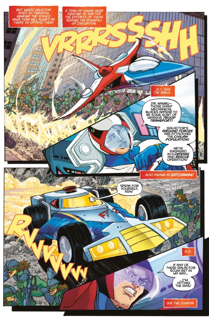 Gatchaman - Issue 0 - Mad Cave Studios