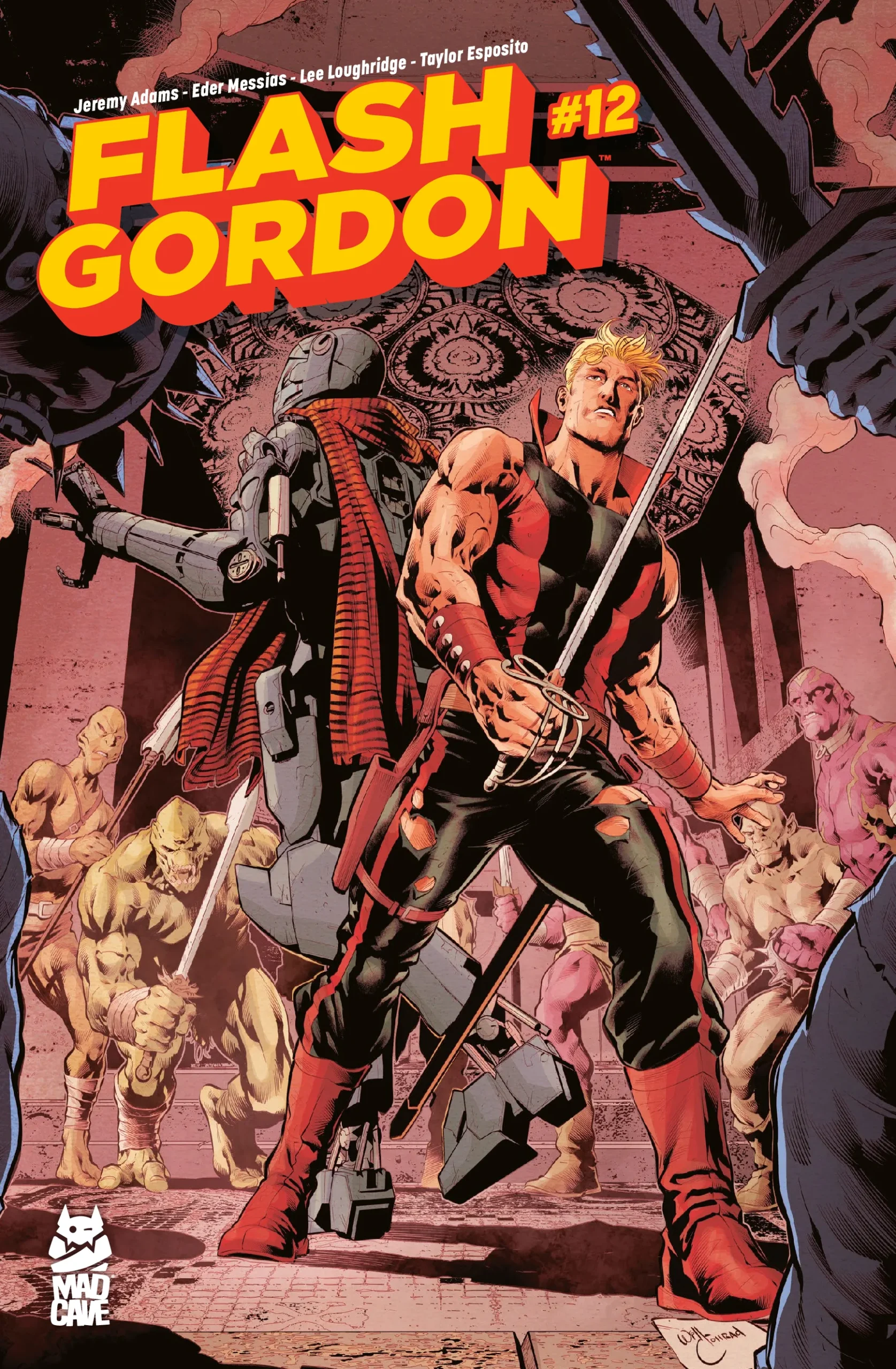 Flash Gordon - Issue 12 - Mad Cave Studios