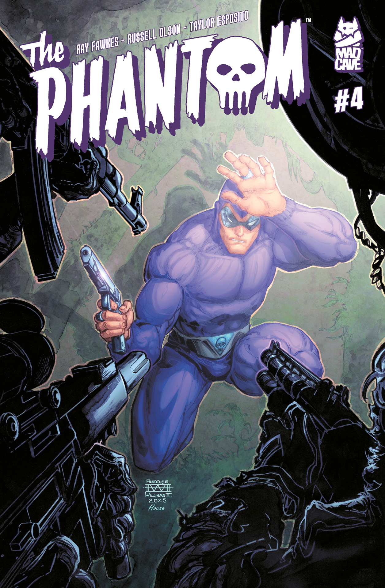 The Phantom Issue 4 Mad Cave Studios