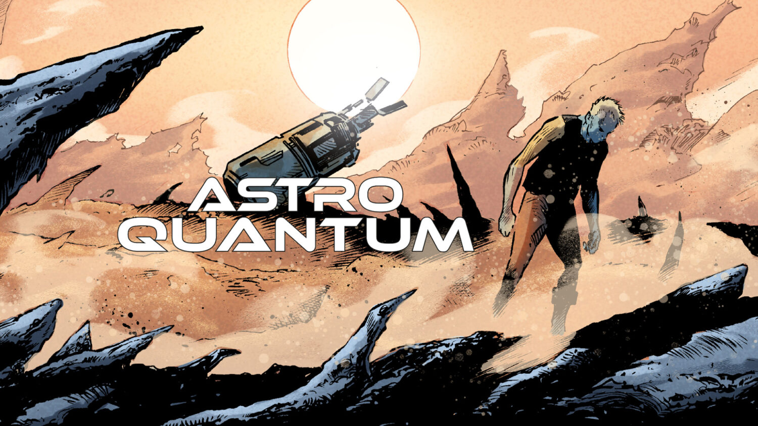 Vengeance And Survival! Astro Quantum Blasts Into Comic Shops! - Mad ...