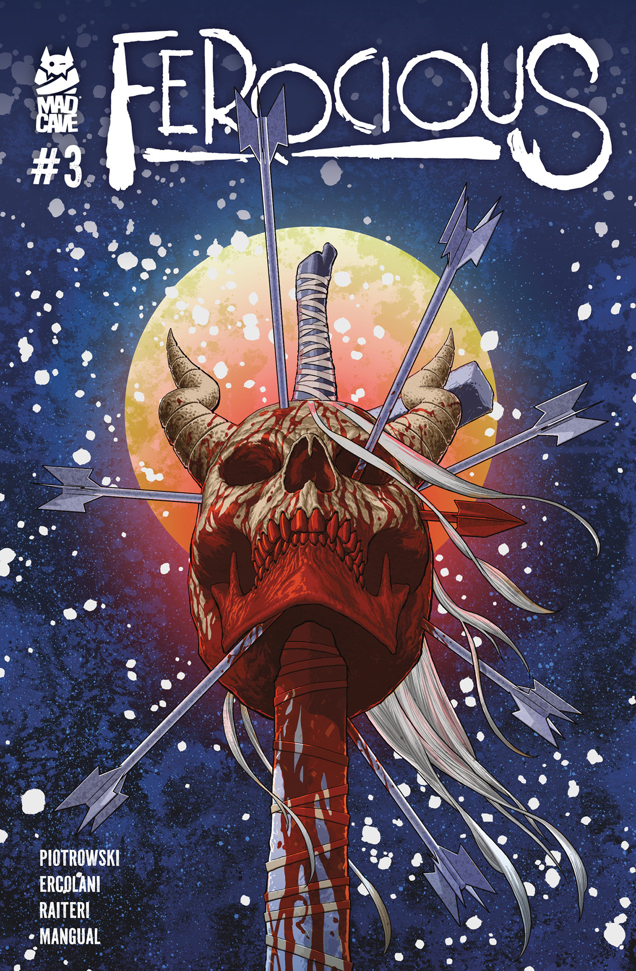 Ferocious - Issue 3 - Mad Cave Studios