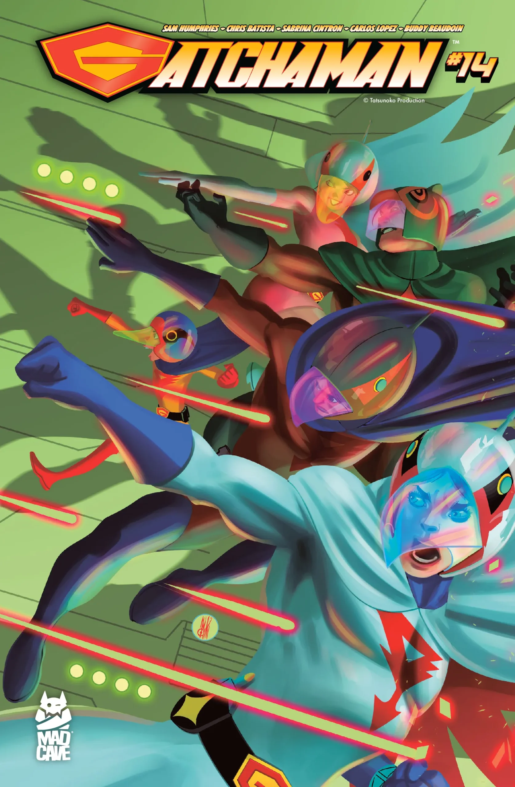 Gatchaman - Mad Cave Studios