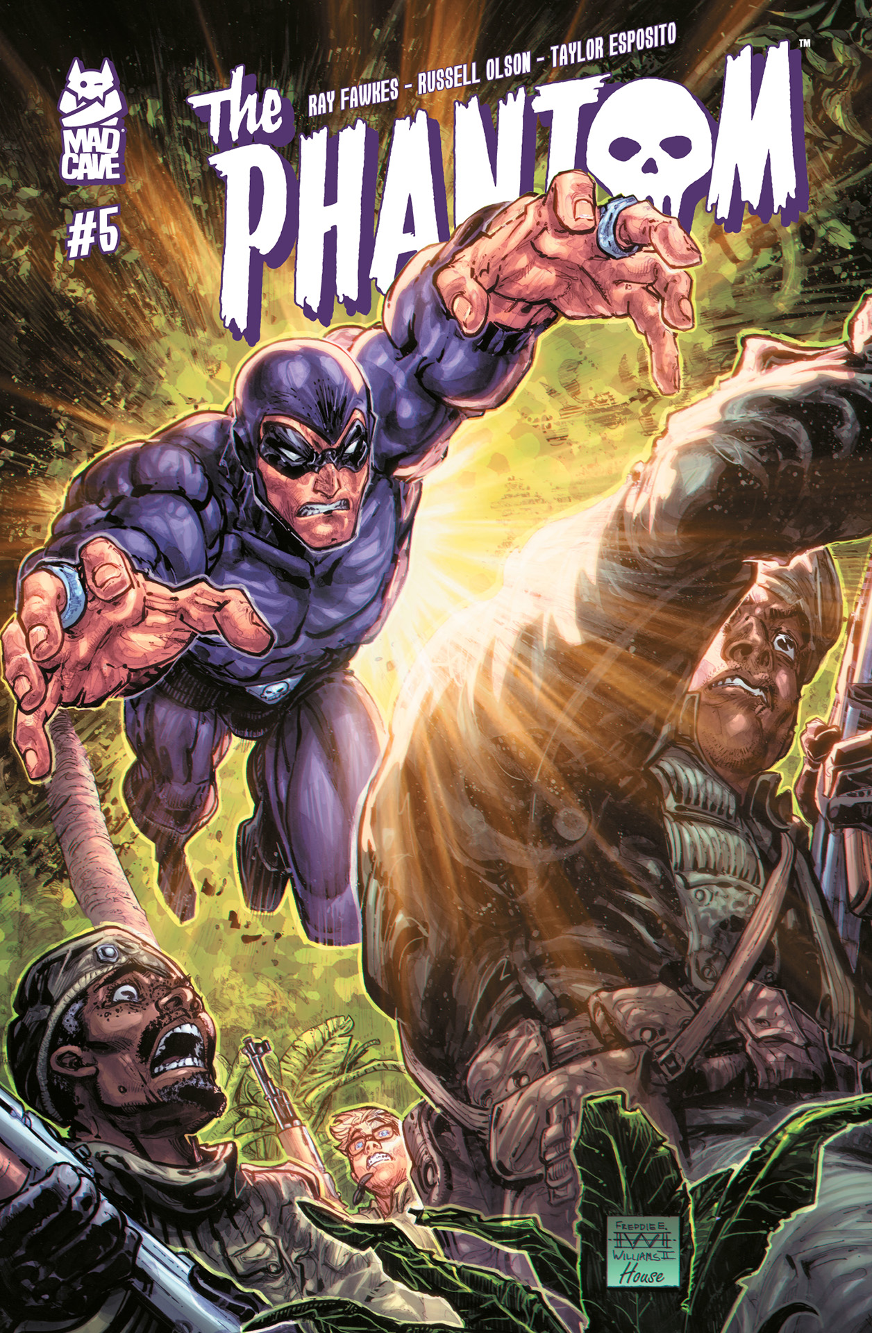 The Phantom Issue 5 Mad Cave Studios