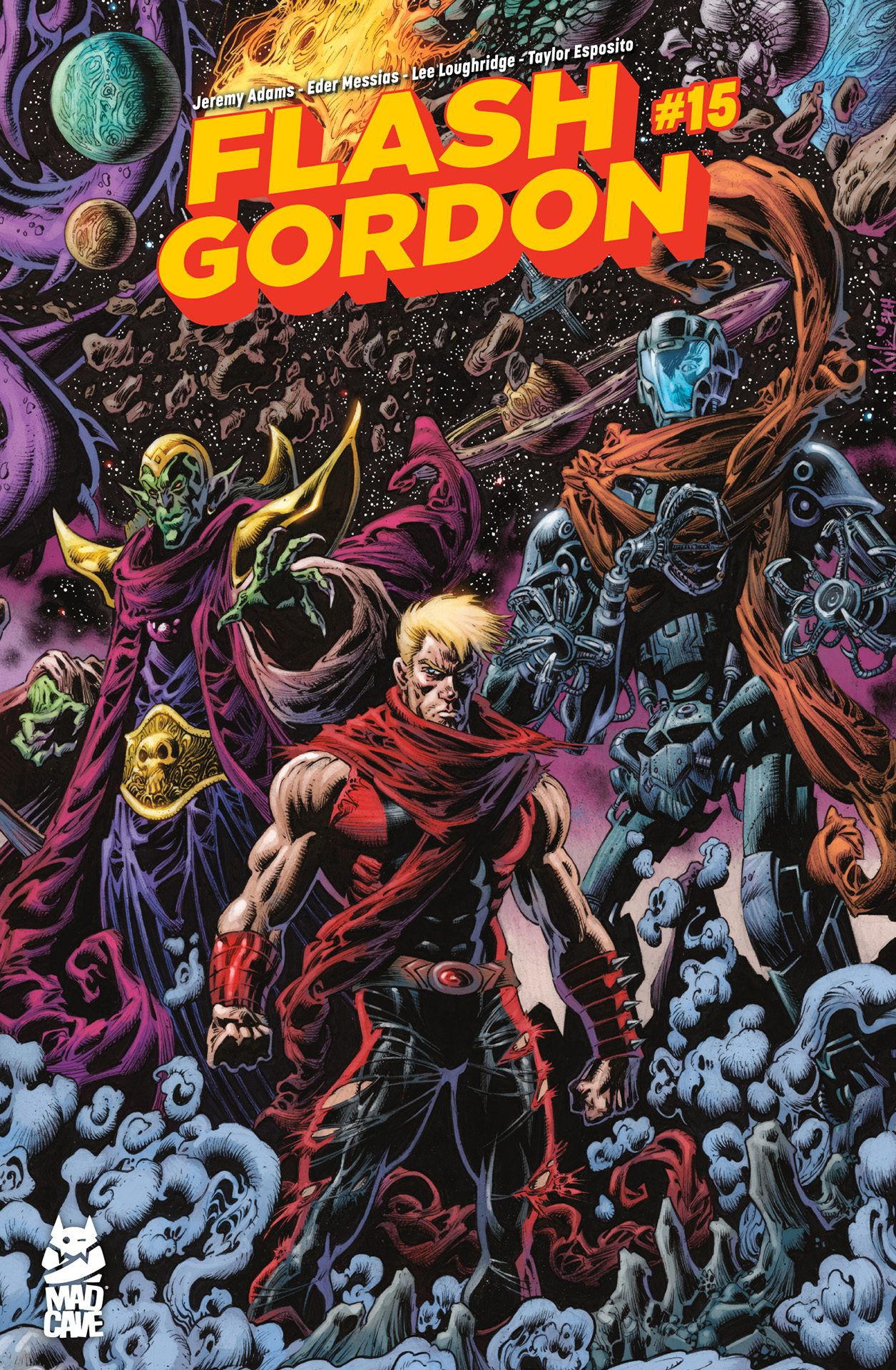 Flash Gordon - Issue 15 Pre-Order - Mad Cave Studios