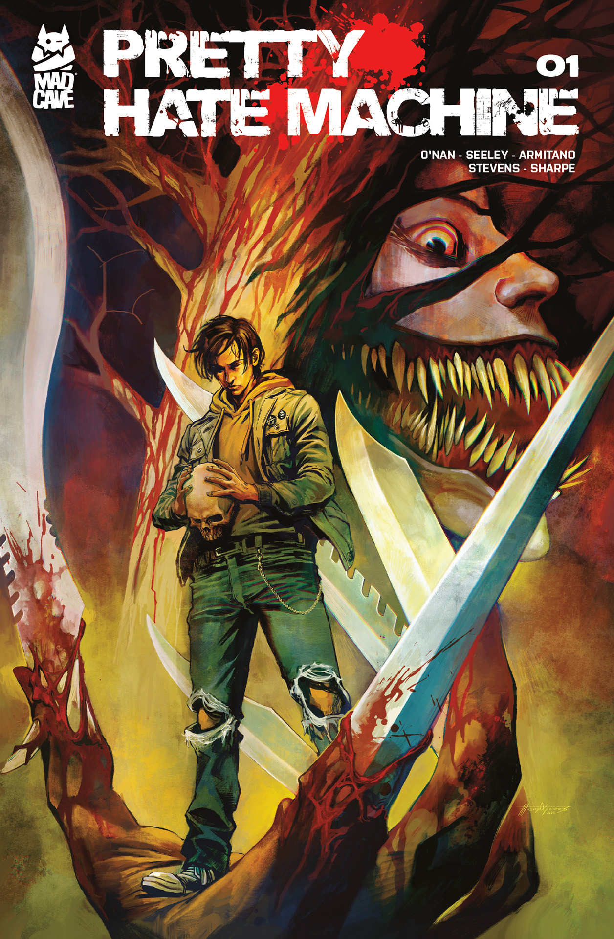 Grief Makes Monsters Of Us All! Mad Cave Announces Pretty Hate Machine - Mad Cave Studios