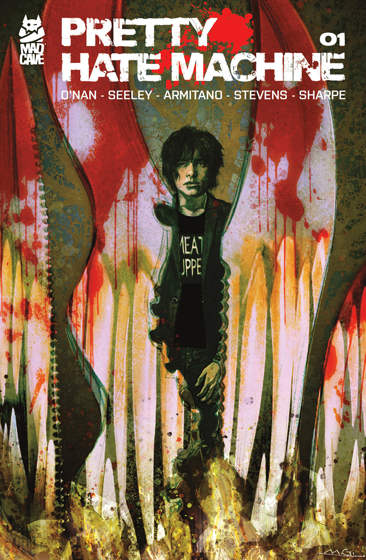 Grief Makes Monsters Of Us All! Mad Cave Announces Pretty Hate Machine - Mad Cave Studios