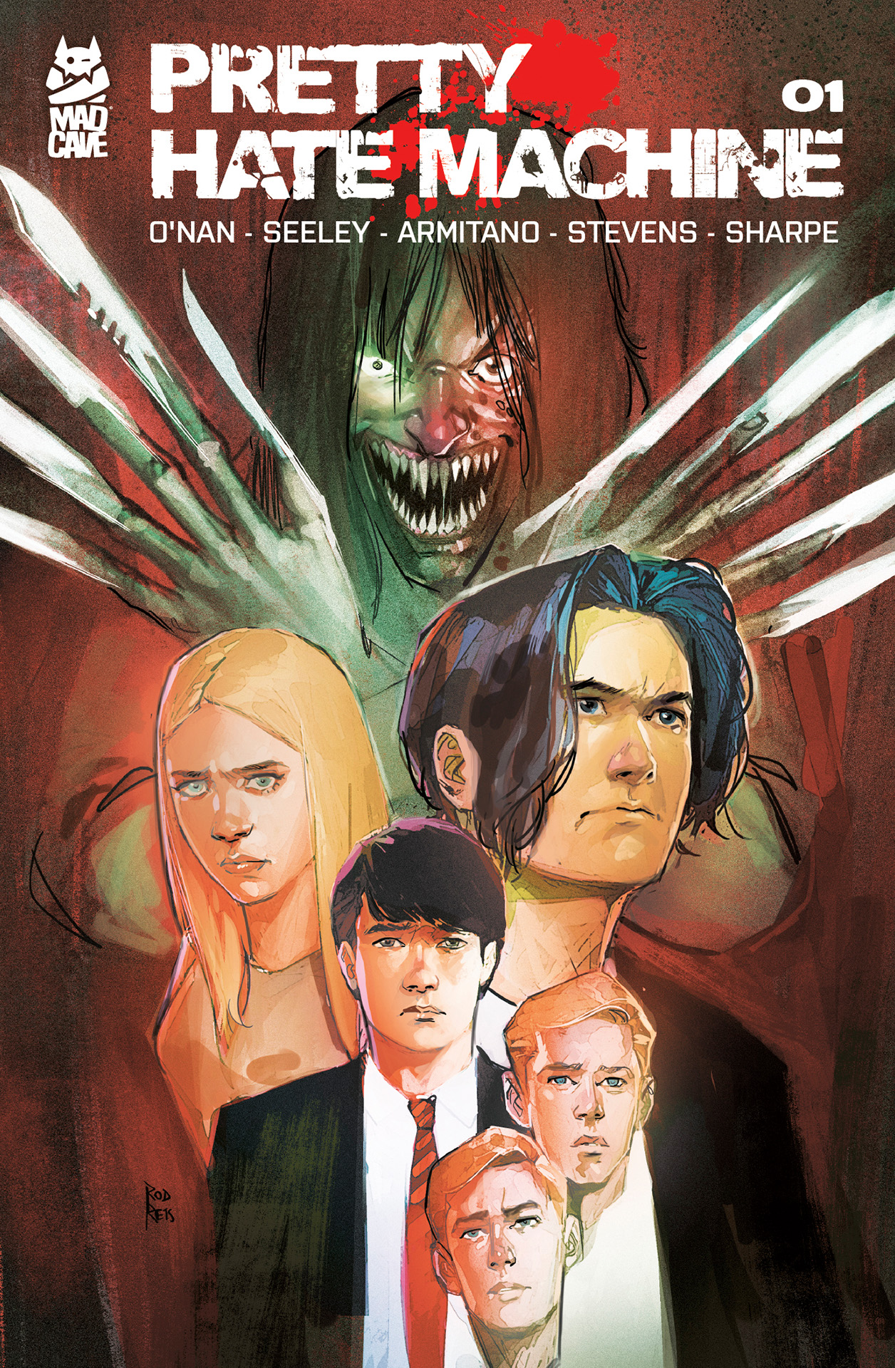 Grief Makes Monsters Of Us All! Mad Cave Announces Pretty Hate Machine - Mad Cave Studios