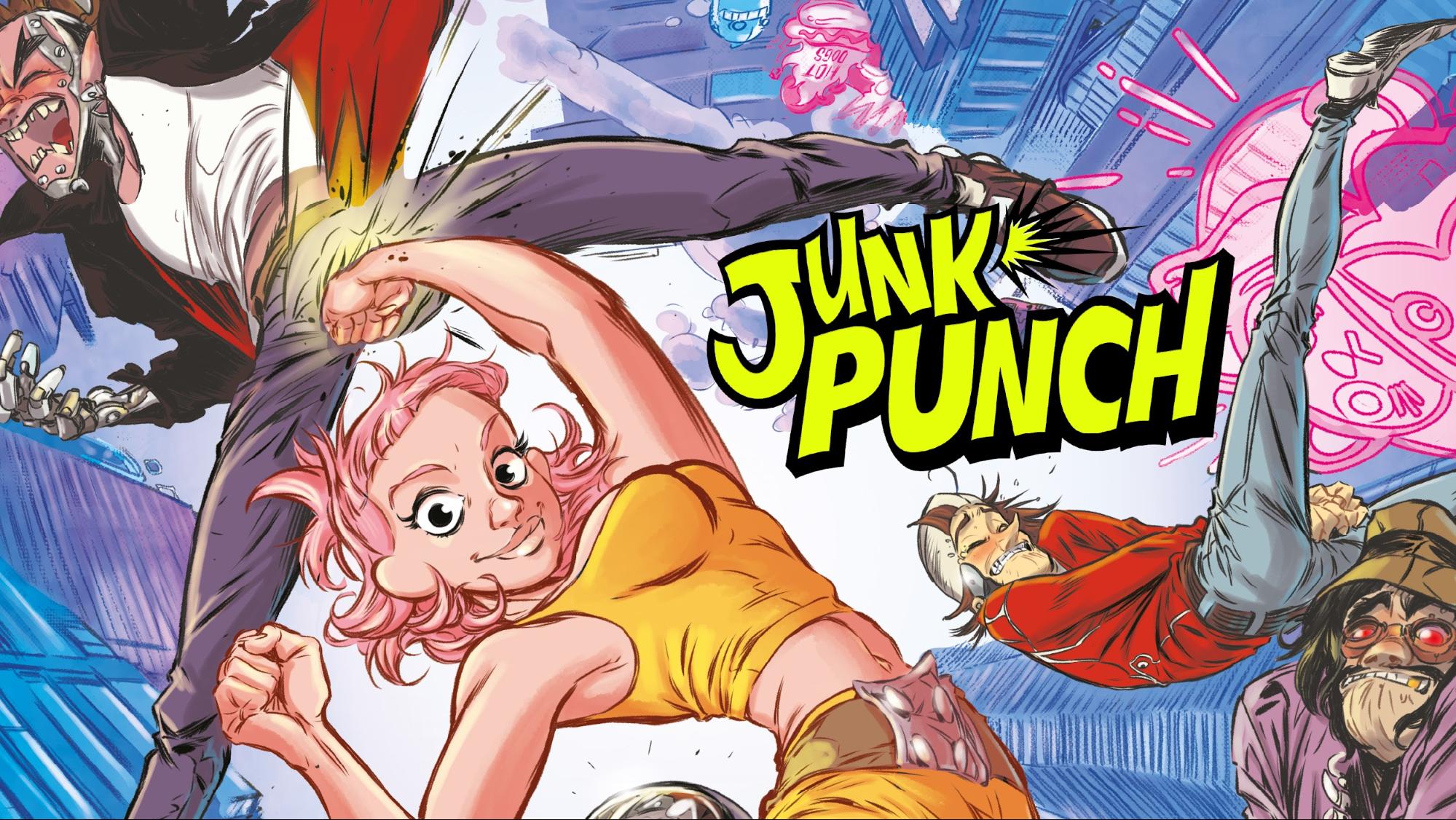Justice With a Very Specific Target! Mad Cave Announces Junk Punch ...