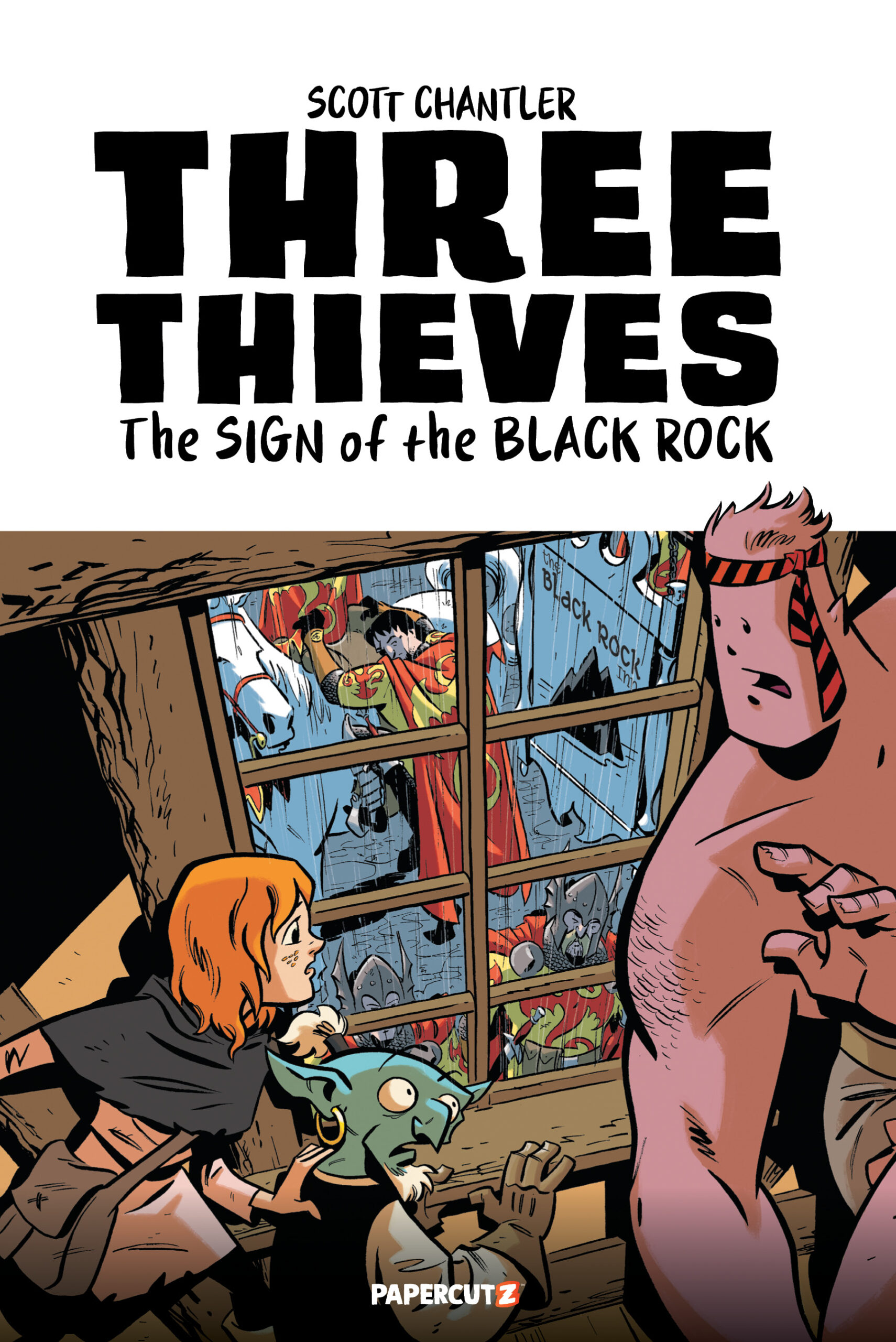 Three Thieves Vol. 2 - The Sign of the Black Rock - Papercutz