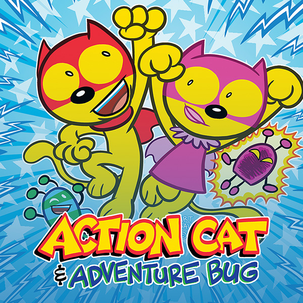 Action Cat - Papercutz