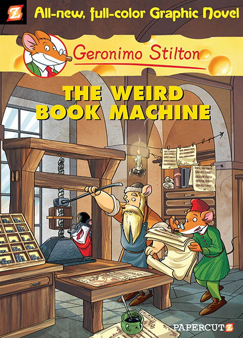 Geronimo Stilton Graphic Novels Vol. 9 - The Weird Book Machine - Papercutz
