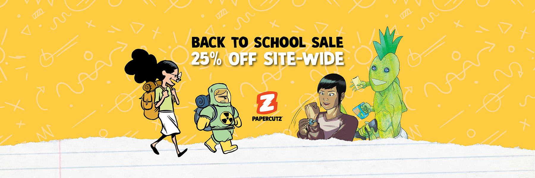 Hit the Books with Papercutz's BACK TO SCHOOL SALE! - Papercutz