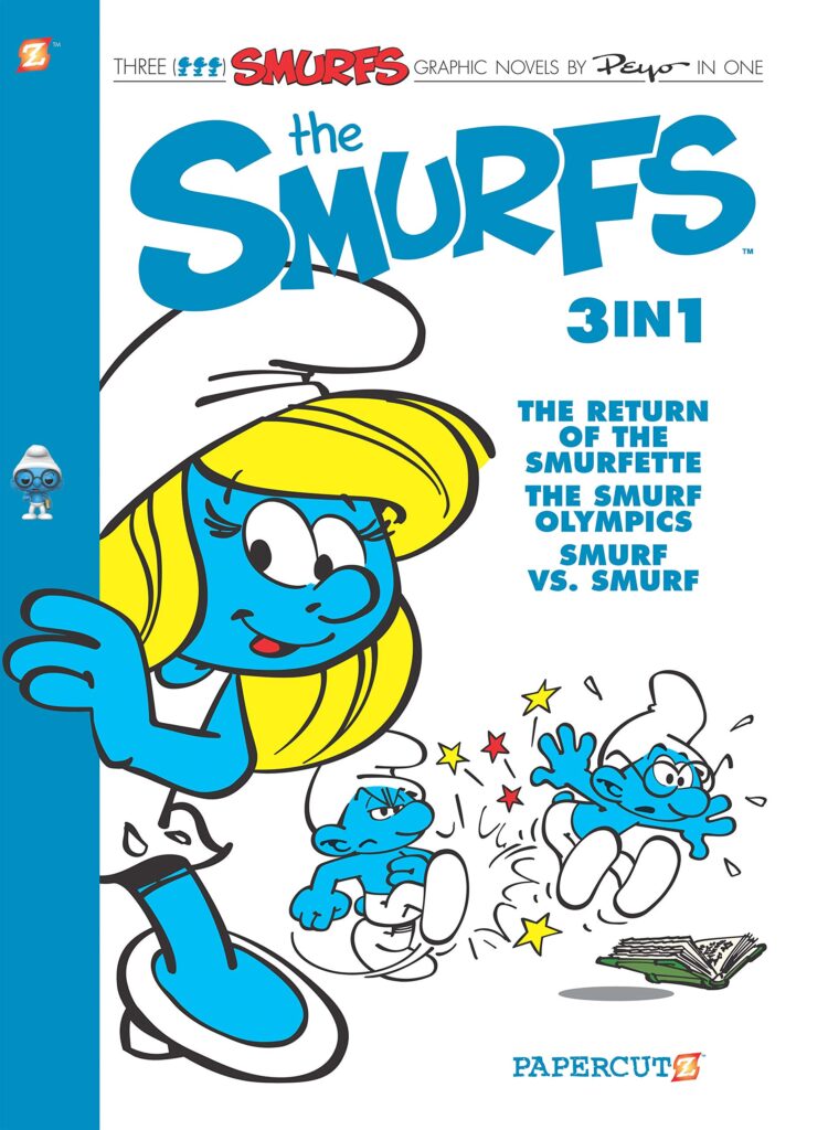 The Smurfs 3-in-1 Vol. 4 - Papercutz