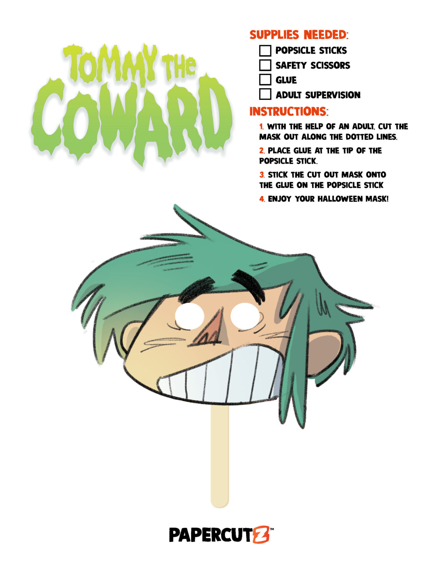 Materials - Papercutz